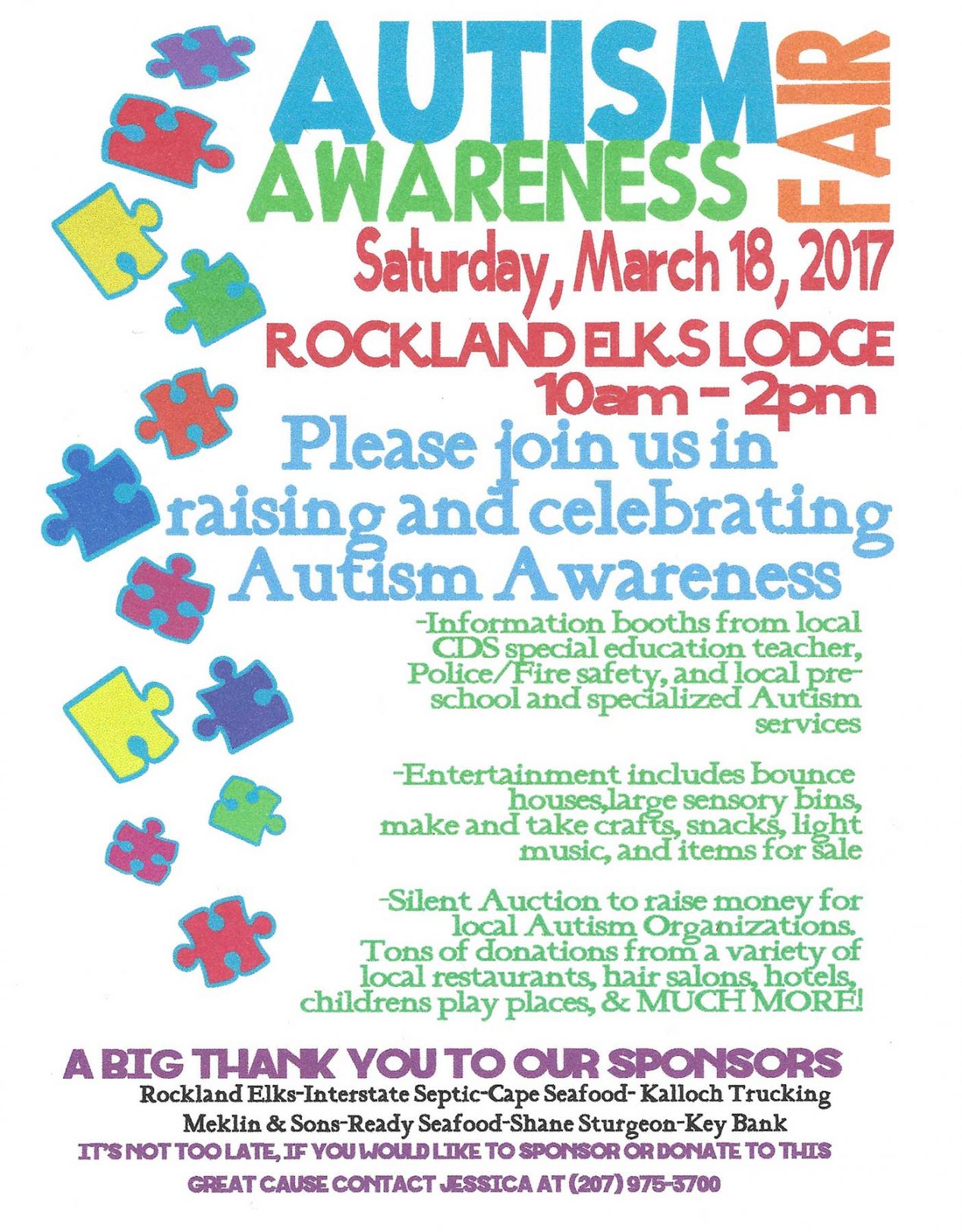 Autism Awareness Fair Maine Autism Institute For Education And 