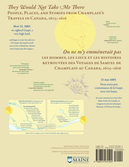 Champlain Map: "They Would Not Take Me There" - Canadian-American ...