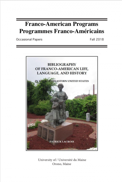 Franco American Centre Occasional Papers - Franco American Programs ...