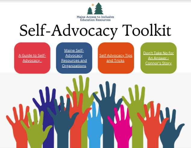 Self-Advocacy Resources - Maine Access to Inclusive Education Resources ...