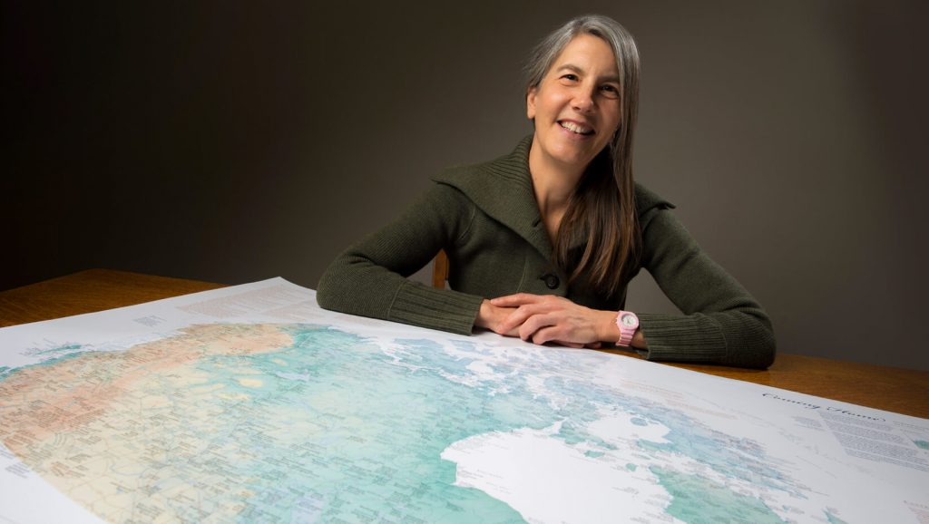 New map honors indigenous place names in Canada - UMaine News ...