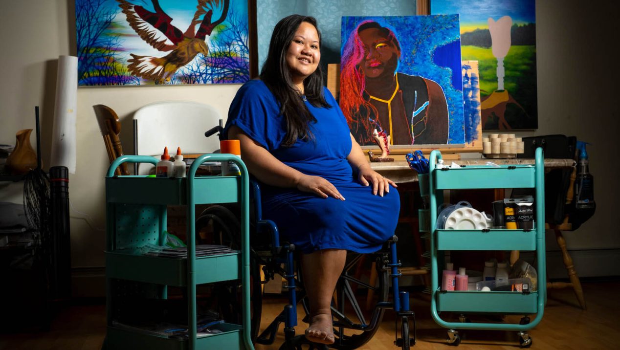 Chanthu Millay: Expressing an exceptional life through art - UMaine ...