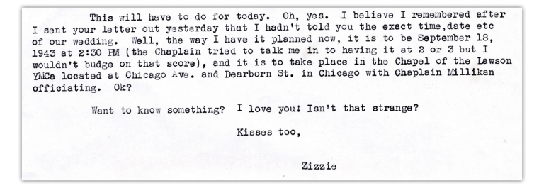 World War II-era love letters unsealed after 50 years - UMaine News ...