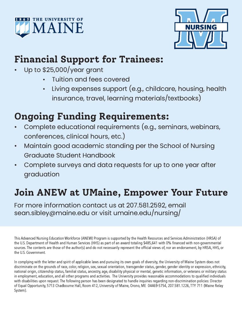 Advanced Nursing Education Workforce Program - School of Nursing ...