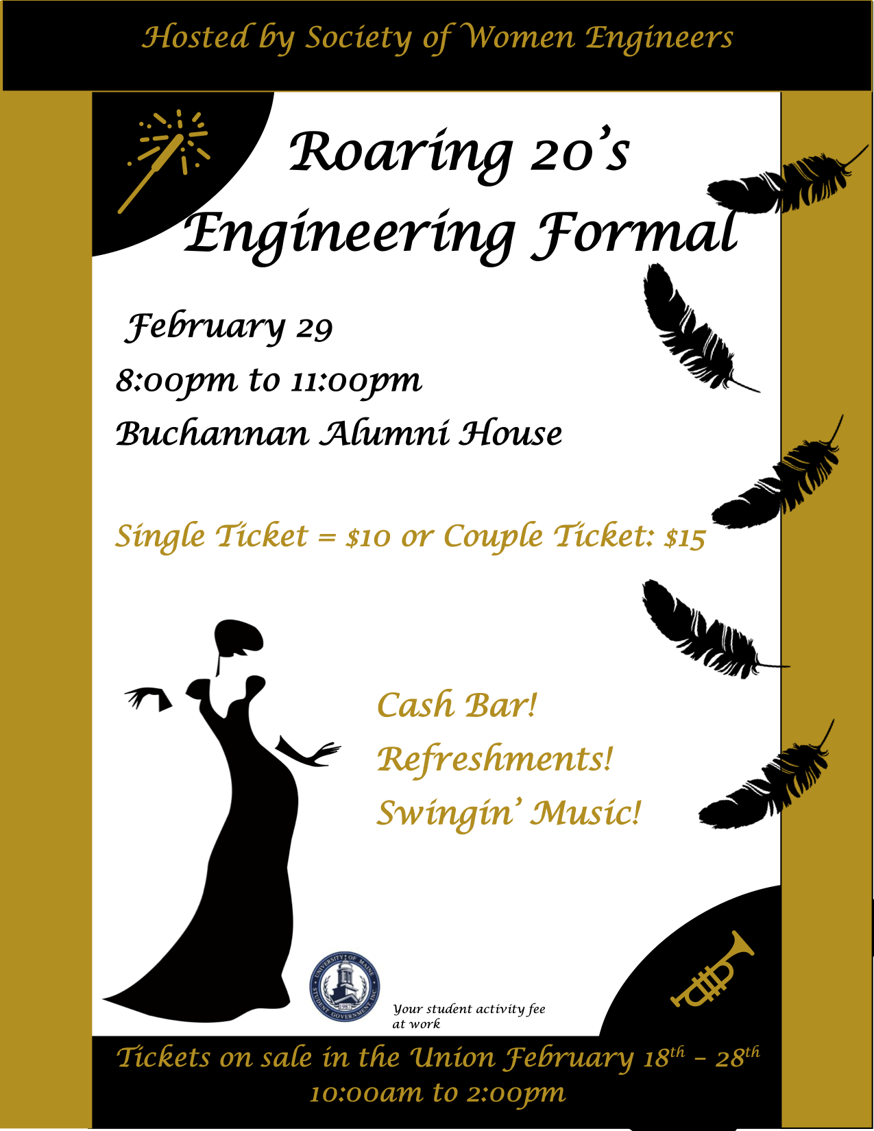 ENGINEERING FORMAL - Society of Women Engineers - University of Maine