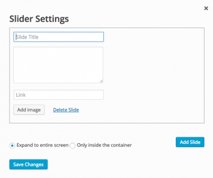 Adding Sliders - User Guide - University of Maine