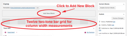 Content Blocks - User Guide - University of Maine